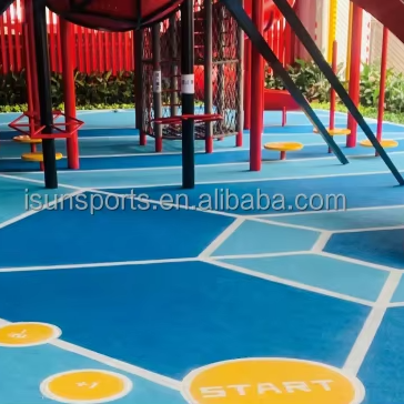 Outdoor Playground Rubber Flooring - EPDM Granules
