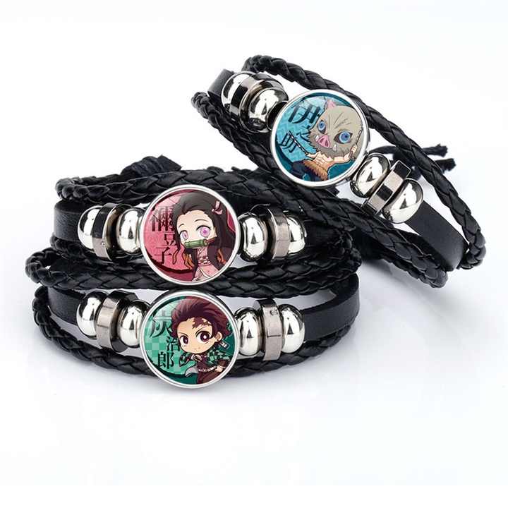 17 Styles Anime Bracelet Demon Slayer Kamado Tanjirou Nezuko