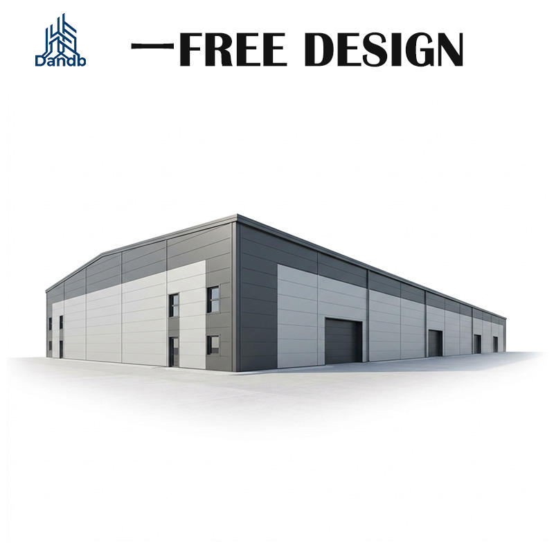 Galvanized Frame Steel Structure Warehouse Prefab Corrosion Proof ...
