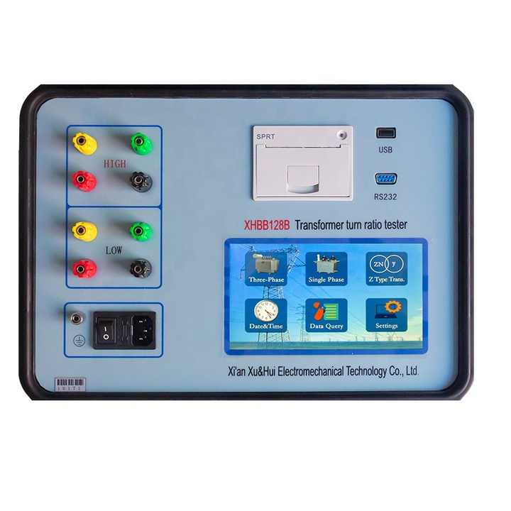 Digital TTR Transformer Voltage Ratio Connection Group test Automatic ...