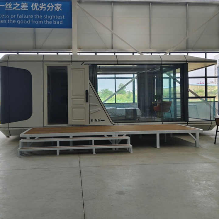 China Modern Mobile Steel Frame Prefab Extendable Home Capsule Mini ...