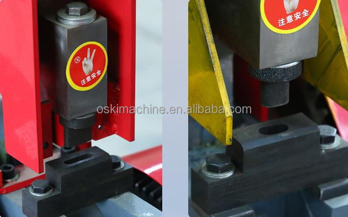 Hydraulic combined punching and shearing machine for sale ironworking ...