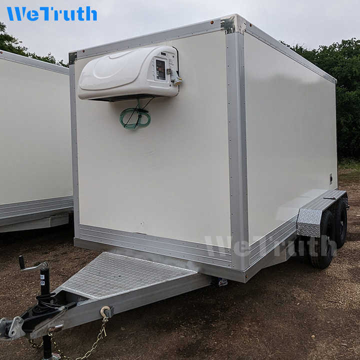 Customizable Mobile Refrigerated Trailer for Portable Refrigeration ...