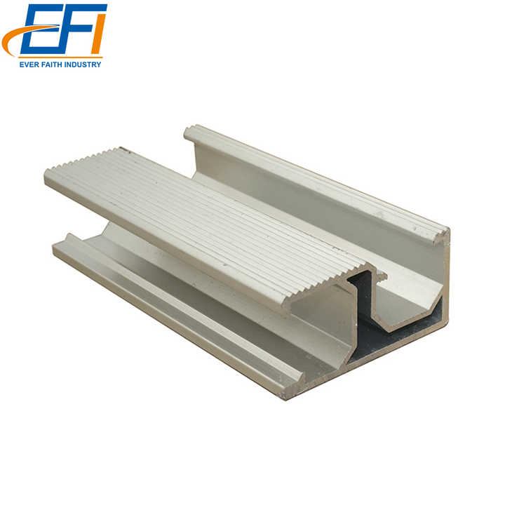 6005 T5 Pv Solar Panel Mounting System Aluminum Mini Collapsible Rail ...