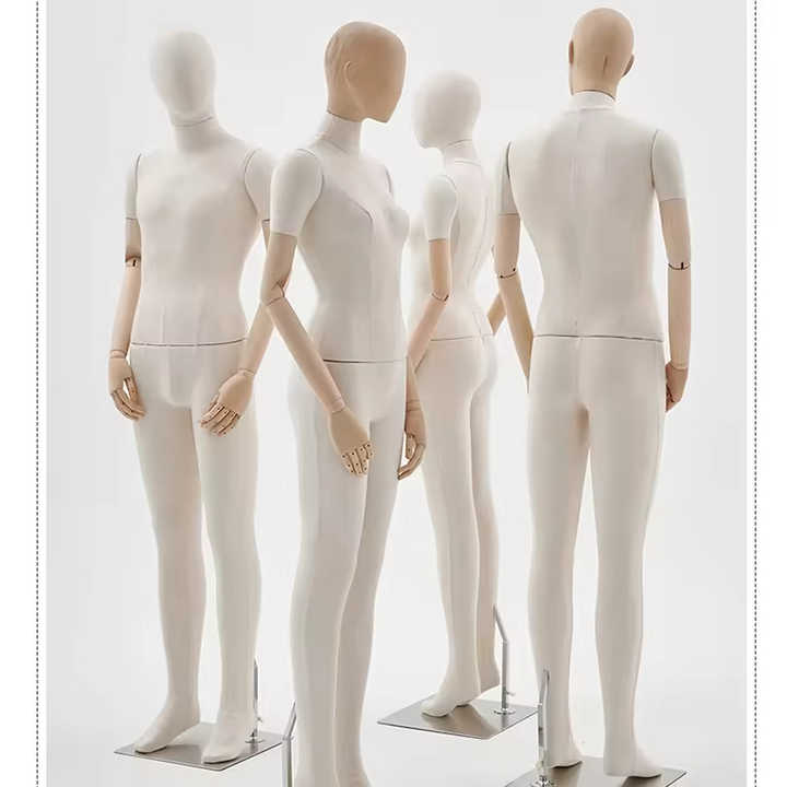 High-end Mannequins Female Fiberglass Material Model Male Full-body ...