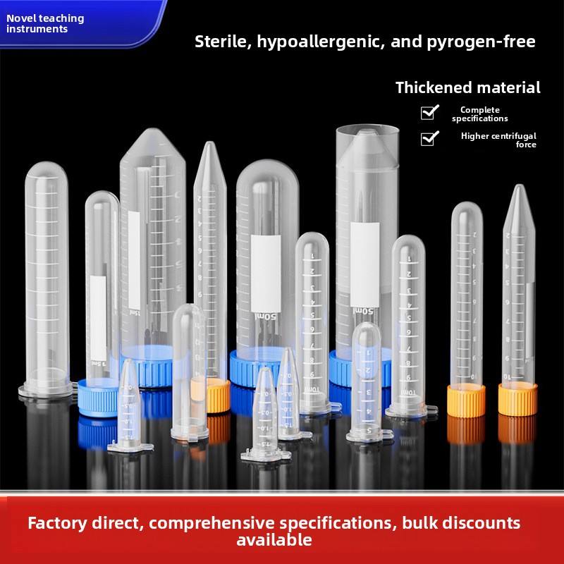 Plastic Centrifuge Tubes Transparent Graduations 05ml 15ml 2ml 5ml 10ml ...