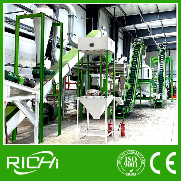 Complete Rice Straw Pellet Production Line - Efficient & Durable