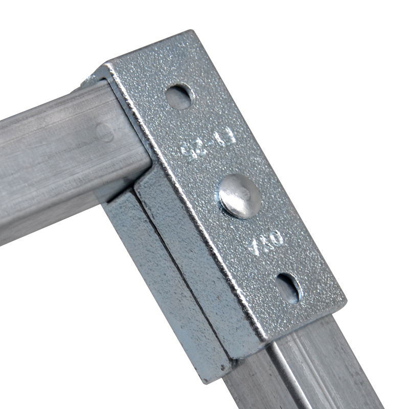 25*25mm Square Pipe Fittings Malleable Iron Pipe Fitting Key Clamp Pipe ...