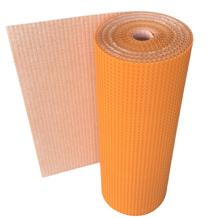 Crack Prevention 1/8" Uncoupling Membrane Waterproof Tile Underlayment ...