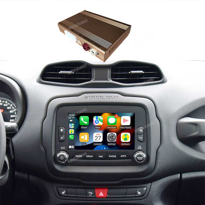 Wireless CarPlay Box for JEEP Renegade: OEM Screen Upgrade Kit with ...