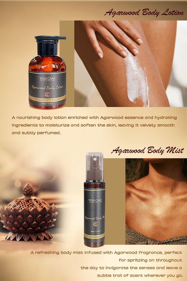 YOGI Agarwood Body Wash - Deep Cleansing & Moisturizing