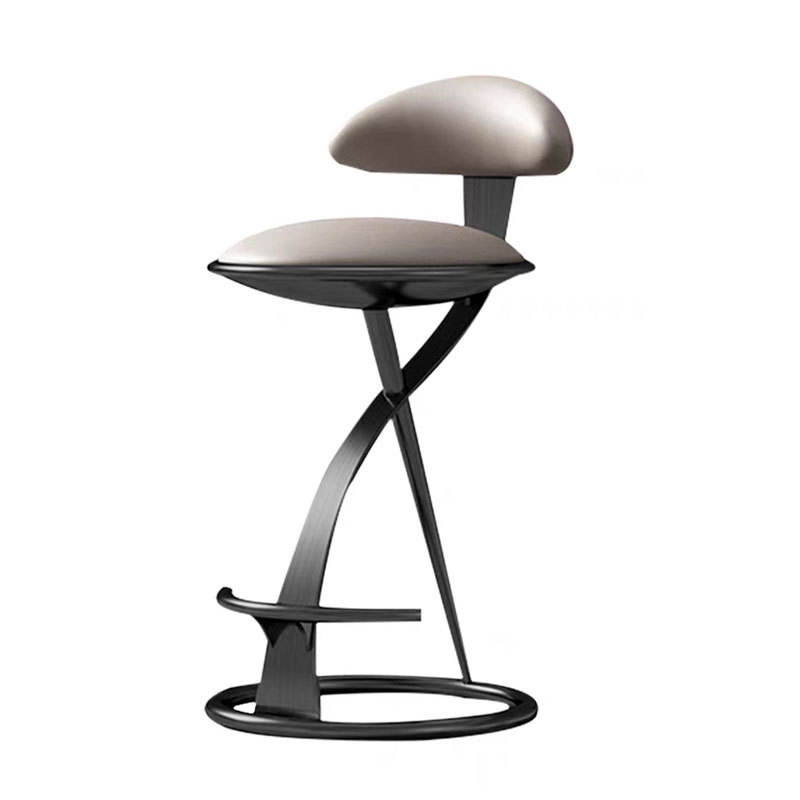 Luxury Modern Design Metal Frame Bar Chairs for Home Living Room Lobby ...