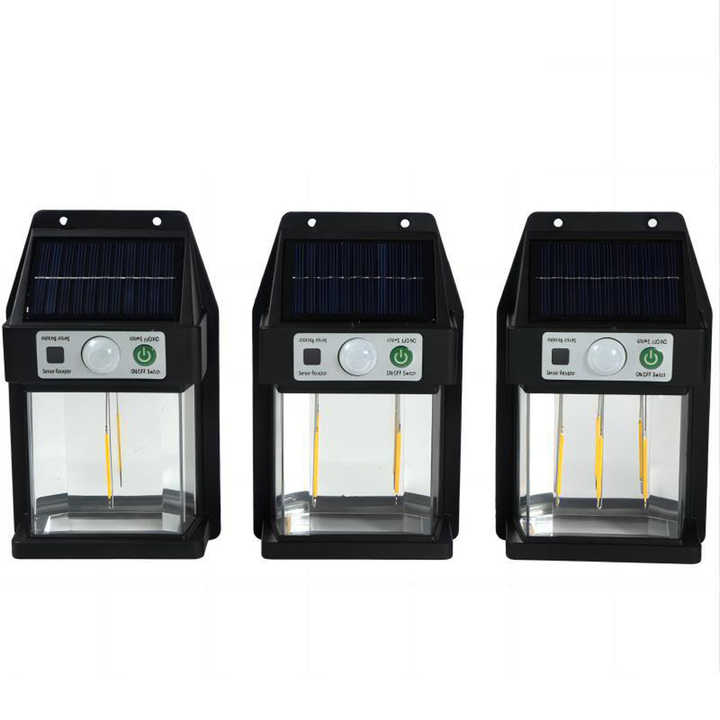 Single Double Three Heads Surface Mounted Solar Panel Light Motion ...