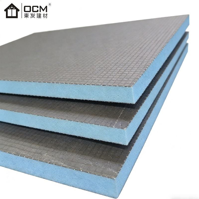 Waterproof XPS Foam Insulated Tile Backer Board CE Certified for ...