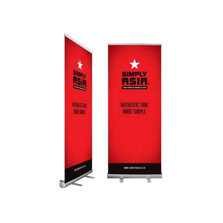 Retractable Roll up Aluminum Frame Banner Stand with Carry Bag for ...