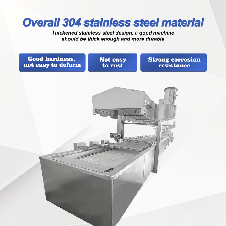 Sensitar 300kg/h Deep Pressure Fryer Food-Grade Oil Filtration Crispy ...