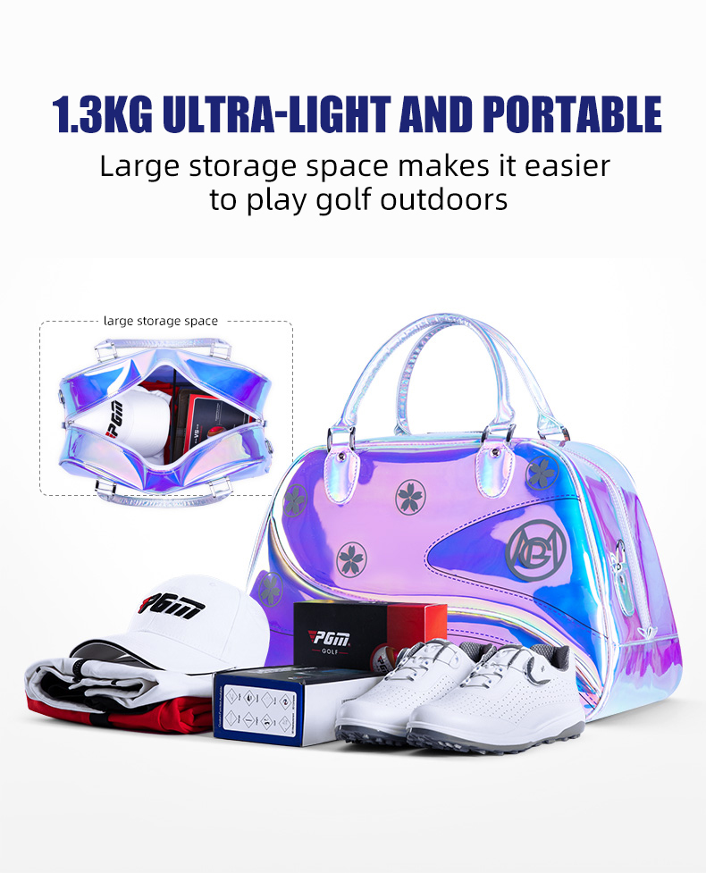 PGM YWB042 TPU golf clothing bag large capacity golf boston bag with ...
