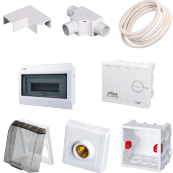 High Efficiency Wiring Ducts and Accessories Waterproof Cable Trunking ...