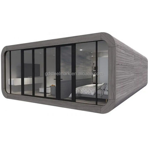 20ft 40ft modular prefab tiny homes container office portable apple ...