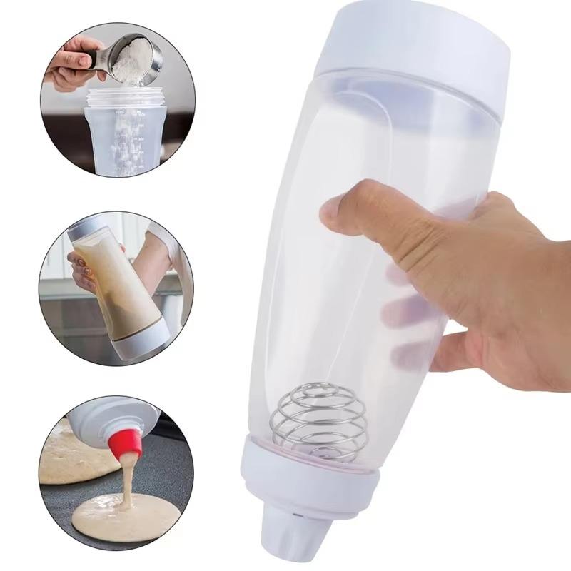 Hand Batter Mixing Bottle - Efficient Kitchen Utensil