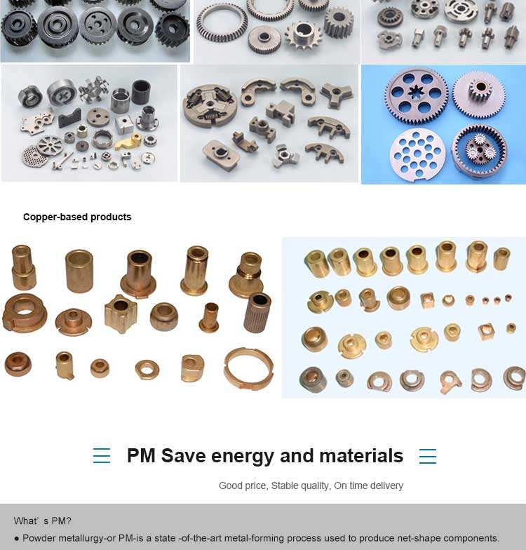 High precision custom transmission powder metallurgy gearbox parts ...