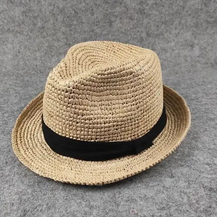 XL Large Size 61cm Panama Straw Hat for Woman and Man Foldable Woven ...