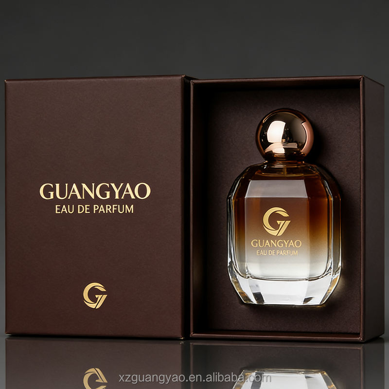 Unique Design Luxurious 100ml Transparent Glass Perfume Bottle ...