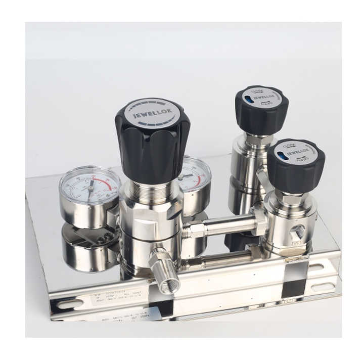 Industrial Laboratory High Pressure Regulator for Nitrogen Helium ...