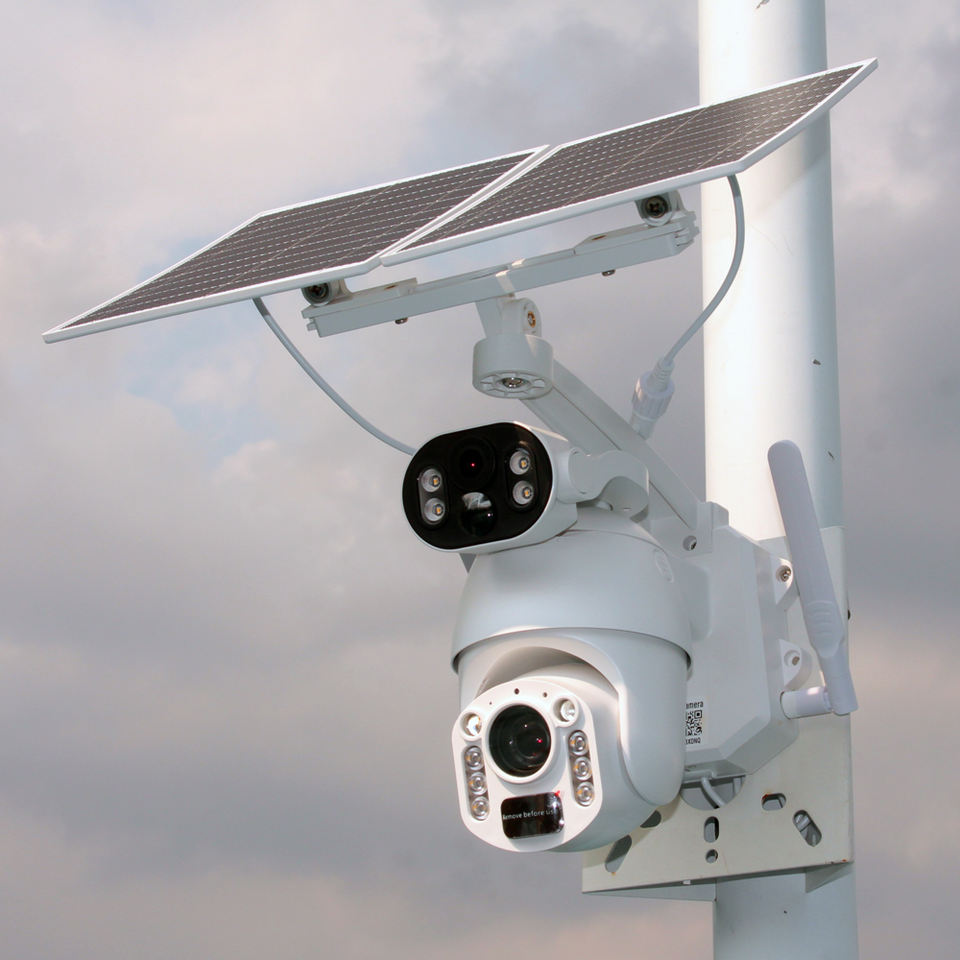 SZGOING 100X Zoom Solar CCTV with 4G Sim Card & Night Vision
