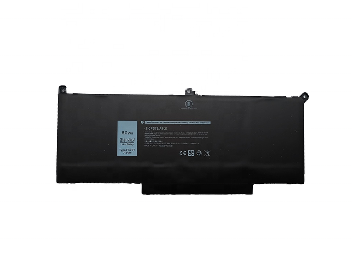 7.6V 60wh Laptop Battery F3YGT for DELL Latitude 12 7000