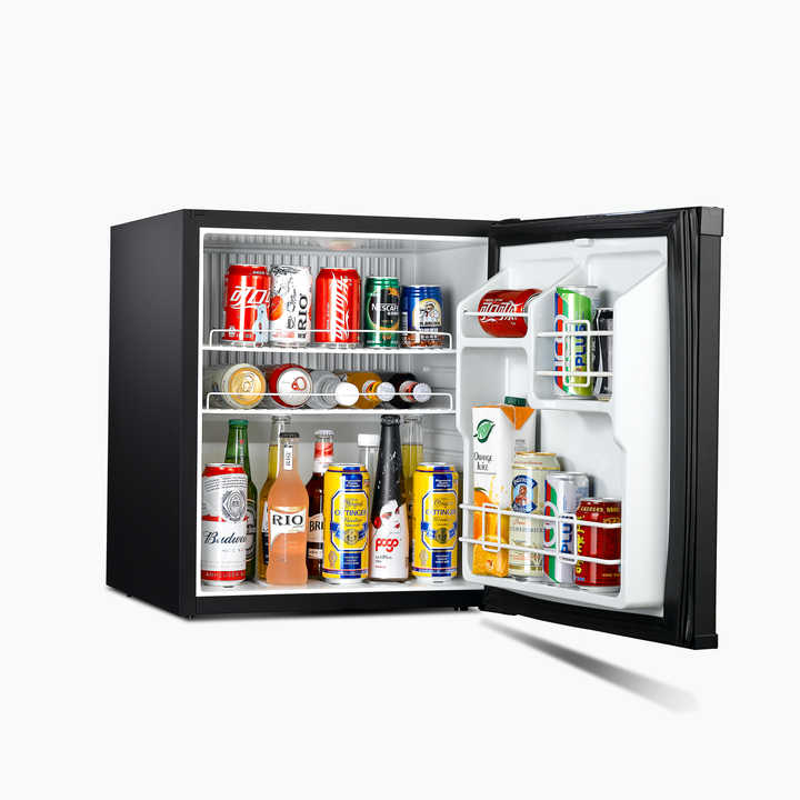 60L Noiseless Hotel Minibar Mini Fridge with CE CB Certificate