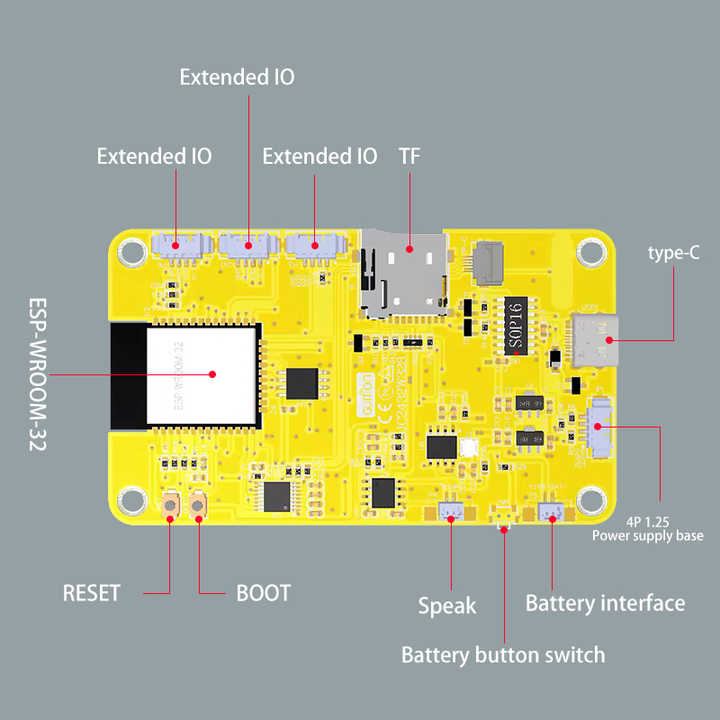 ESP32 2.8" TFT LCD Touch Screen Display Module for Arduino - OEM