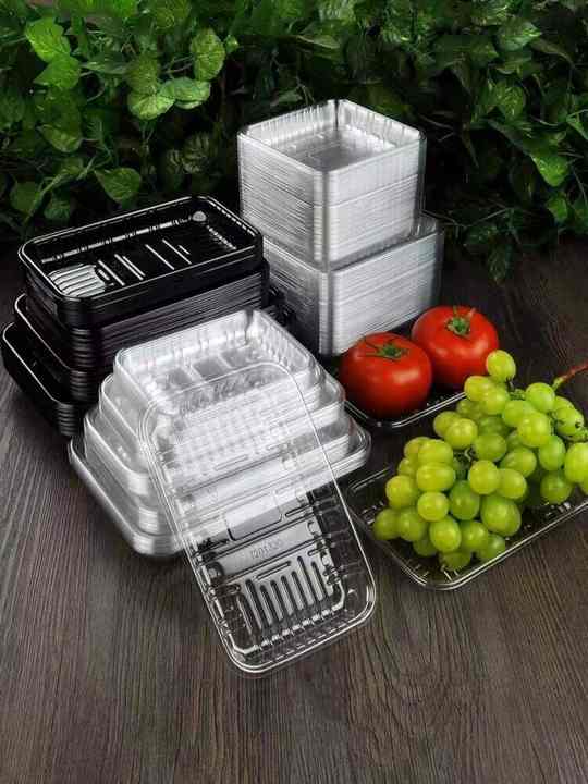 Wholesale ODM Transparent Clear Clamshell Fruit Box