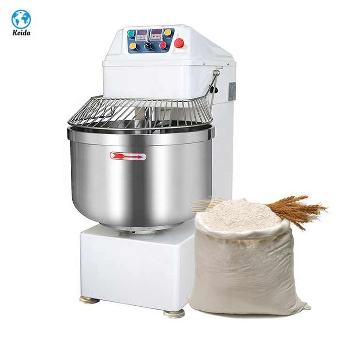 H100 Double Speed Double Acting Electric Industrial Spiral Mixer Dough Mixer| Alibaba.com