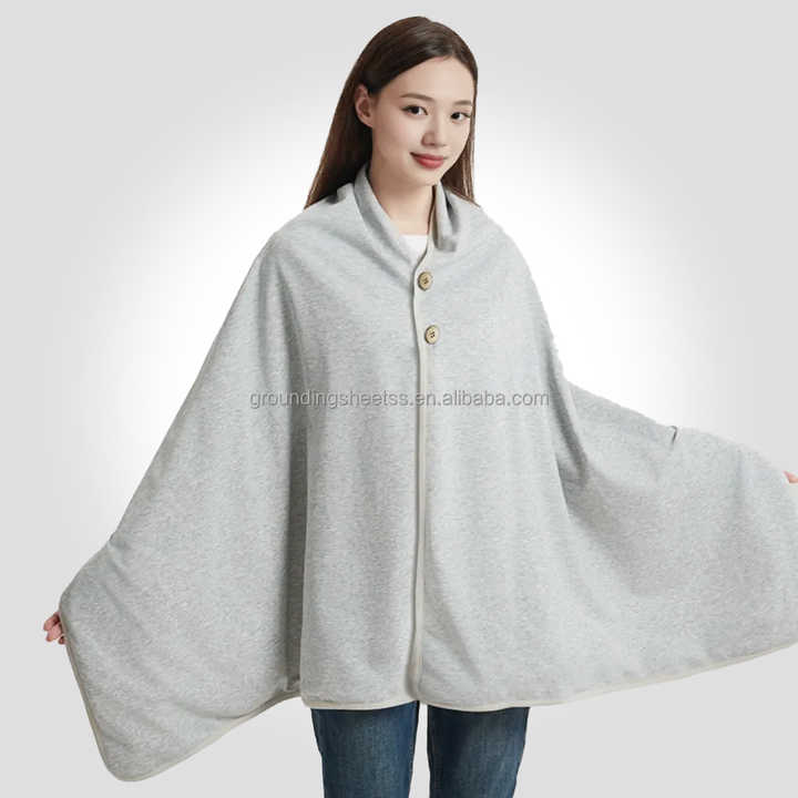 RFID Shielding Anti Radiation EMF Shawls with Hat Radiation Protection ...