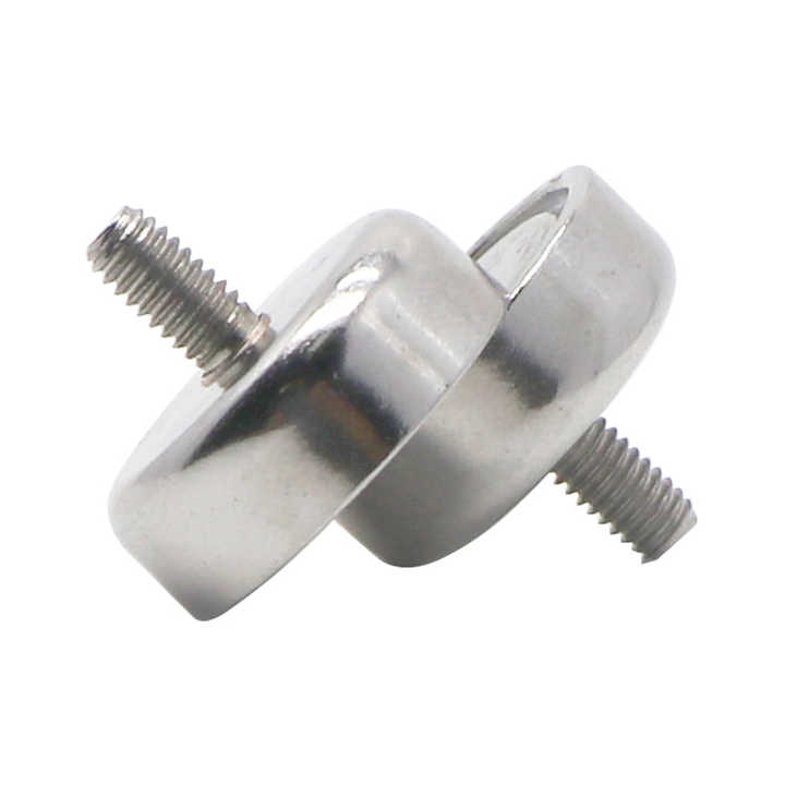 Strong Thread-male Mounting Magnets External Threaded Stud Cup Pot ...