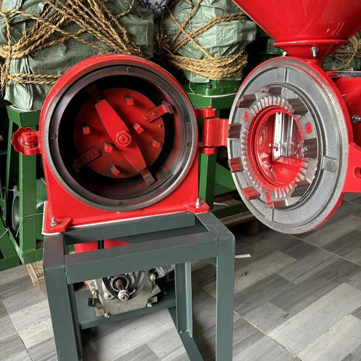 Soybean Paddy Wheat Milling Machine Gasoline Engine Maize Mill Peanut ...