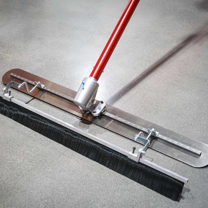 Concrete Easy Float & Fresno Broom - Durable & Efficient