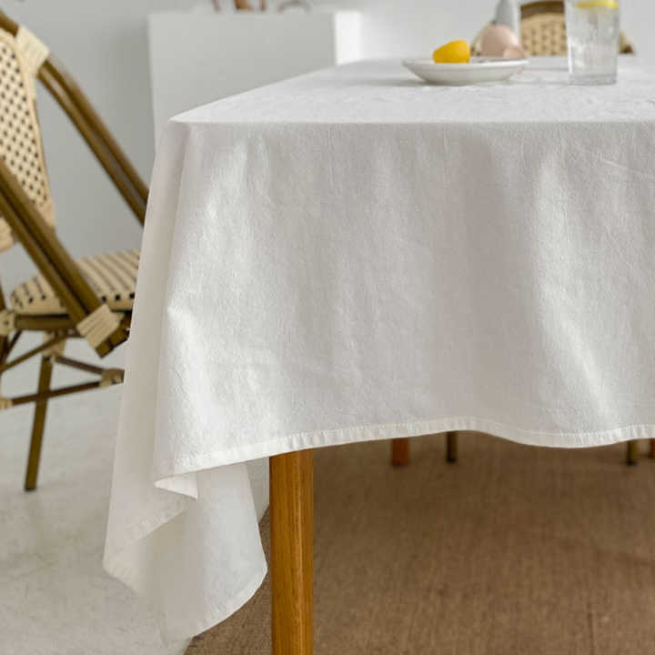 Eco-friendly Cotton Hemstitch Tablecloth for Hotel & Wedding Party ...