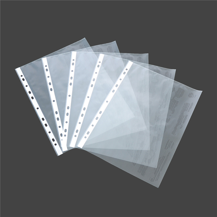 11 Hole A4 Sheet Protector - PP Transparent Folder 40micron