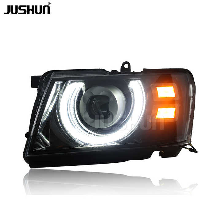 JUSHUN Headlamp Assembly LED Headlights for Nissan Patrol Y61 2005-2022 ...