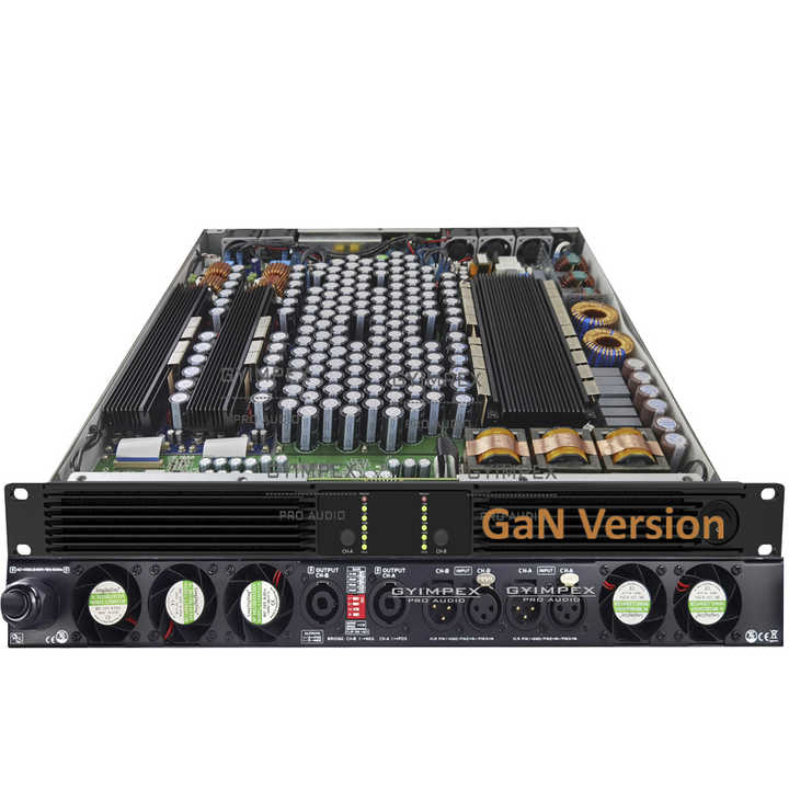 GYIMPEX GAN Amplifier - 2 Channel 3500W Class D Power Amplifier