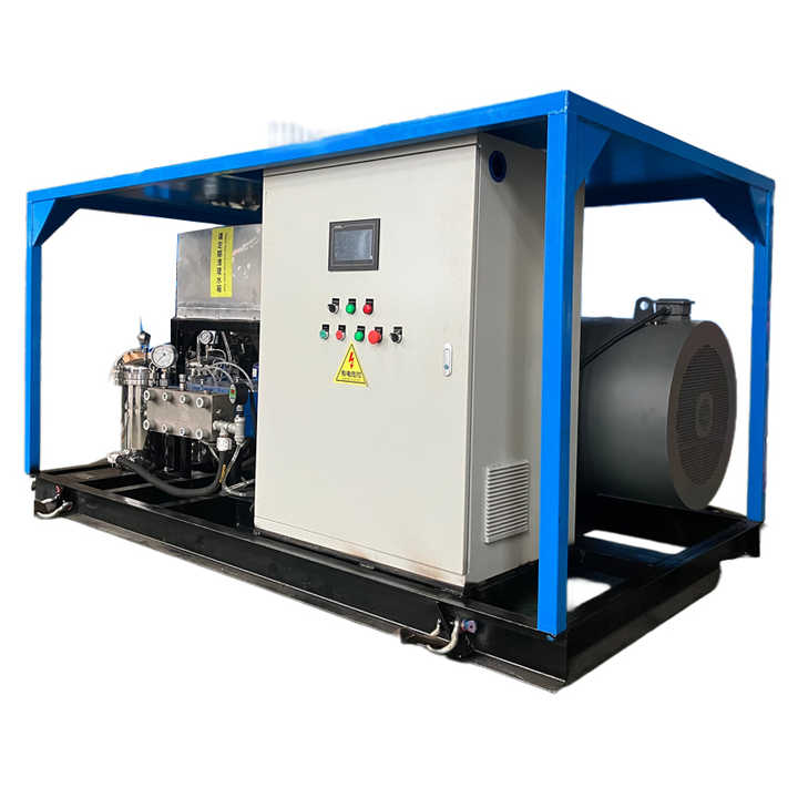 Skid-Mounted High-Pressure Cleaners Hydro Jetting Pipe Cleaning ...