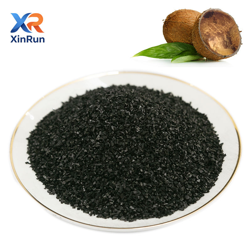 Granular Coconut Shell Nut Shell Activated Carbon Adsorbent 99.99% ...
