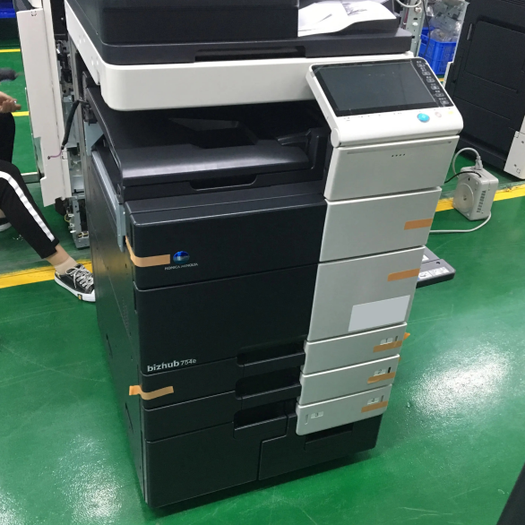 Bizhub C654 C754e BH754 Used Printer Konica Minolta Photocopy A3 ...