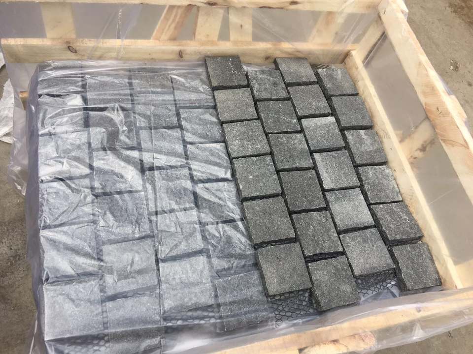 Natural China G684 Black Granite Pavers - Durable & Stylish