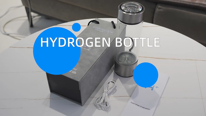 Portable Hydrogen Water Bottle - Rechargeable & Convenient