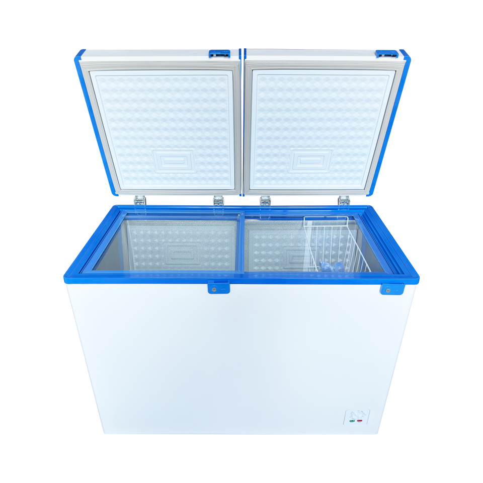 Best Solar with Inbuilt Battery Freezer and Fridge 268L Double Door ...