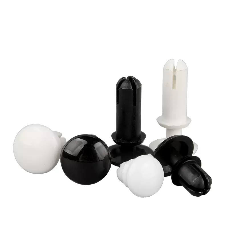 M5 Plastic Push in Nylon Rivet - Ideal for Book Binding