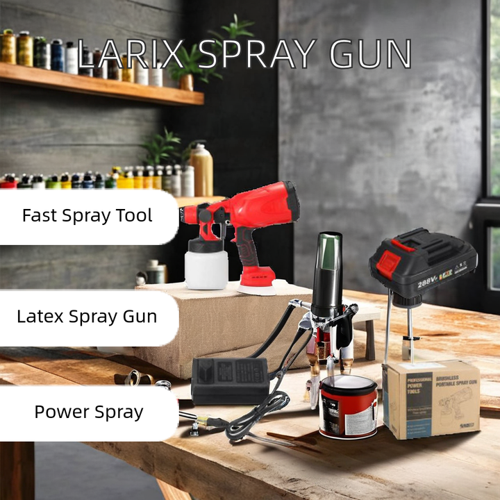 20V Industrial Grade Cordless Paint Sprayer Gun Handheld Spray Gun ...